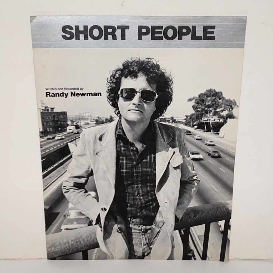 Vintage 1977 Short People Sheet Music Randy Newman Cover Photo | eBay