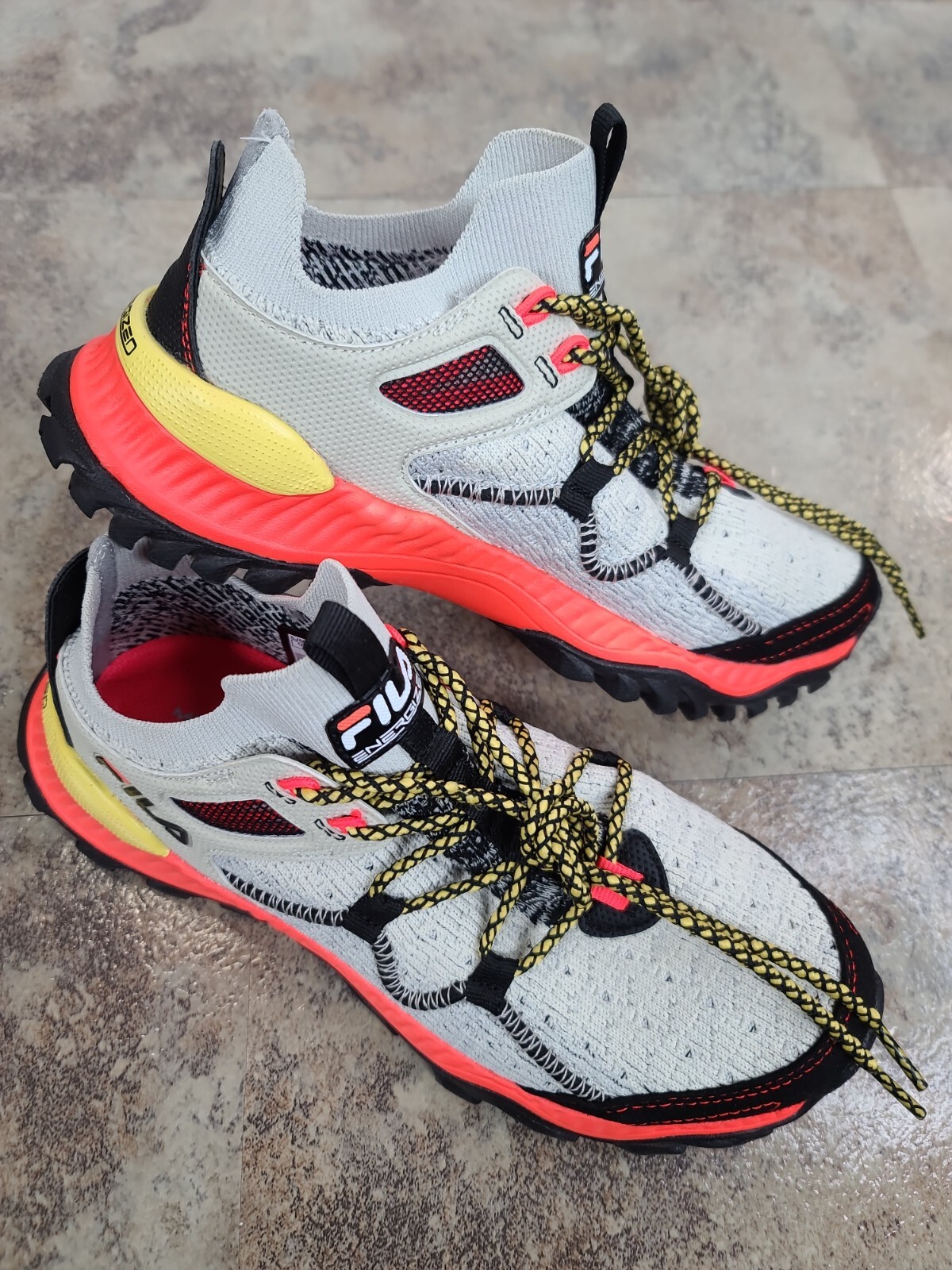 FILA Womens Alpine Energized Memory Foam CoolMax Cross Training Shoes ...