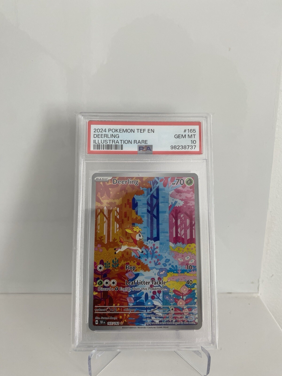 Deerling 2024 Scarlet & Violet: Temporal Forces #165/162 Illustration ...