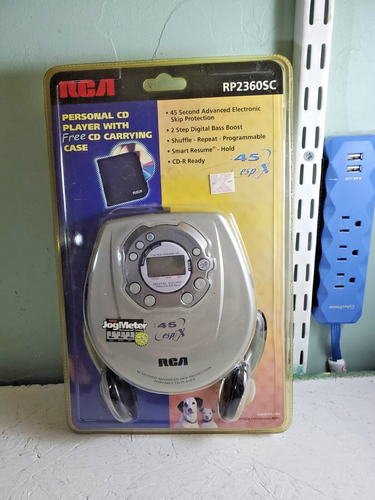 RCA Walkman Personal CD Player + Free Carrying Case RP2360 SC CD-R ...