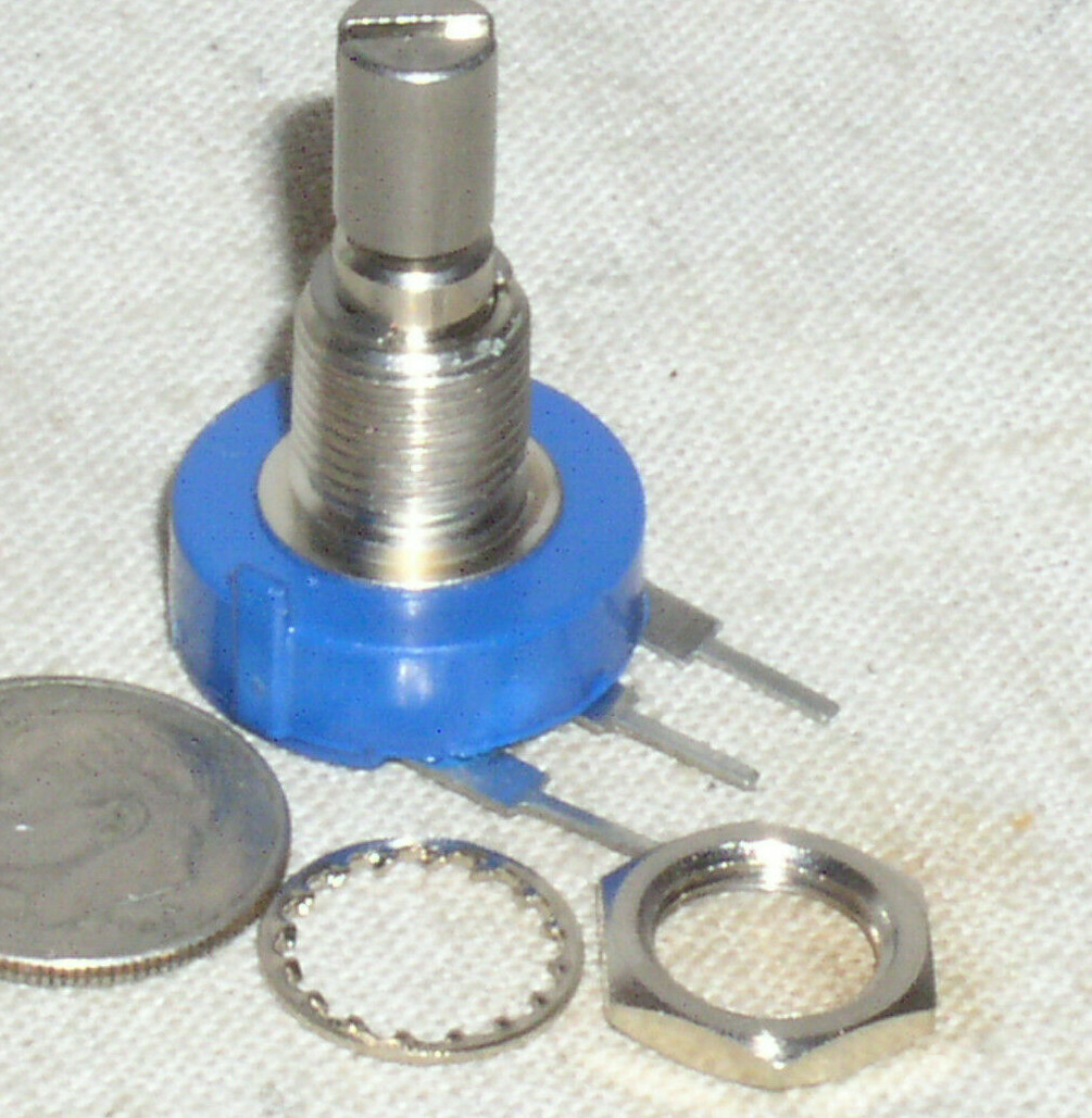 1 BOURNS 3856A-286-105A 1M 1 MEG 3.75T TRIMPOT PANEL MOUNT POT ...