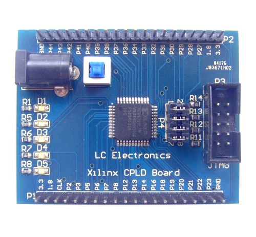 1PCS Xilinx XC9536XL CPLD Development Board Brassboard Learning Board ...