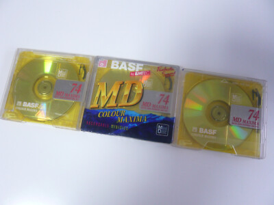 3x BASF EMTEC MD Maxima 74 MINIDISC DIGITAL Audio / Germany / | eBay.de