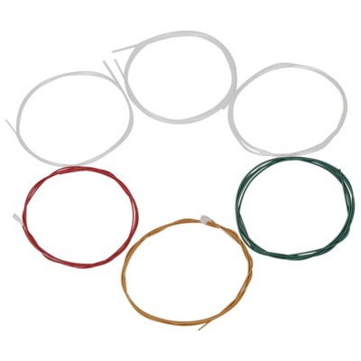 6 PCS / Set Assorted Sizes Nylon Guitar Strings for 6 String Classic ...