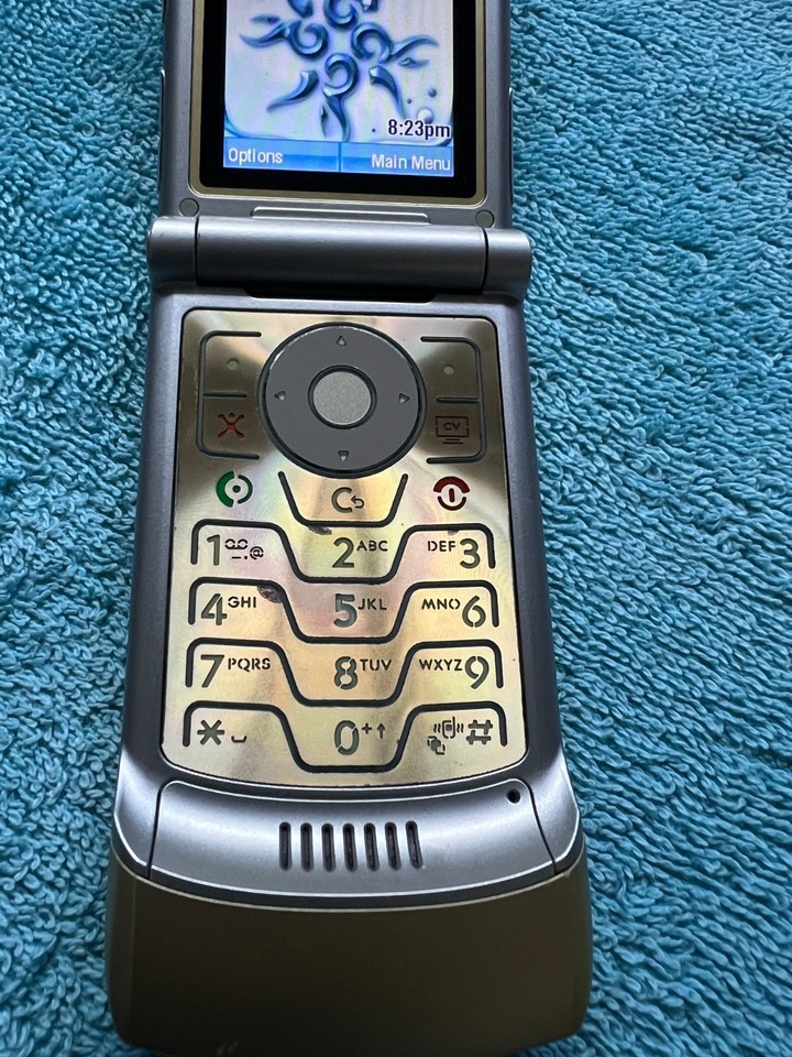 RETRO Original Motorola RAZR V3xx - Gold (Cingular) 2G Flip Phone - | eBay