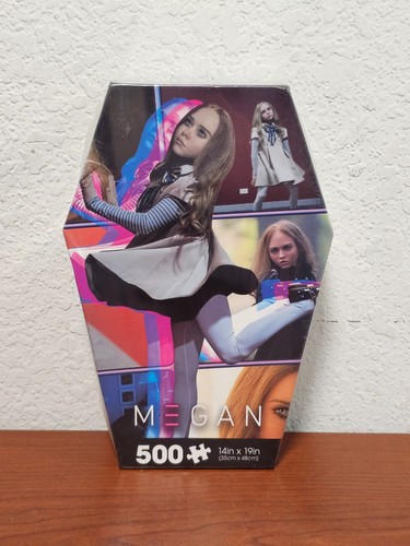 M3GAN Coffin Box 500 Piece Jigsaw Puzzle Horror Movie Megan Collectible ...