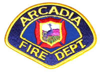 ARCADIA CALIFORNIA CA Fire Patch EMS Rescue Public Safety CITY SEAL | eBay