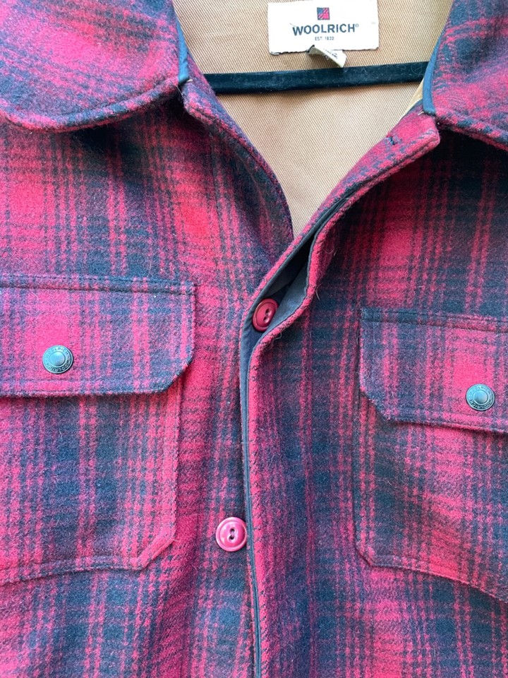 WOOLRICH Classic Mackinaw / 503 Buffalo Plaid/ Wool Hunting Jacket ...