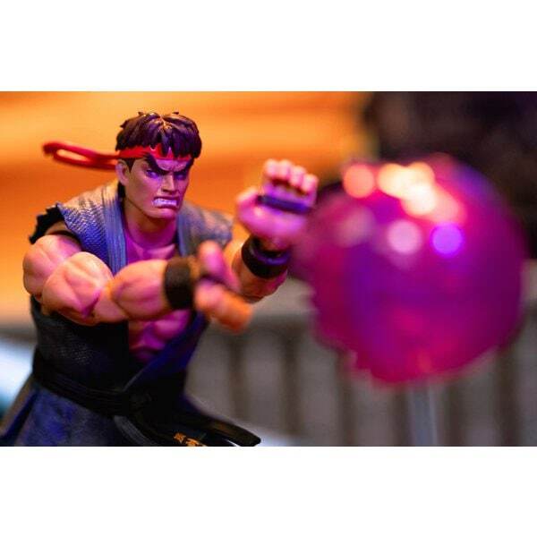 Jada Toys SDCC Exclusive Ultra Street Fighter II Evil Ryu Action Figure ...