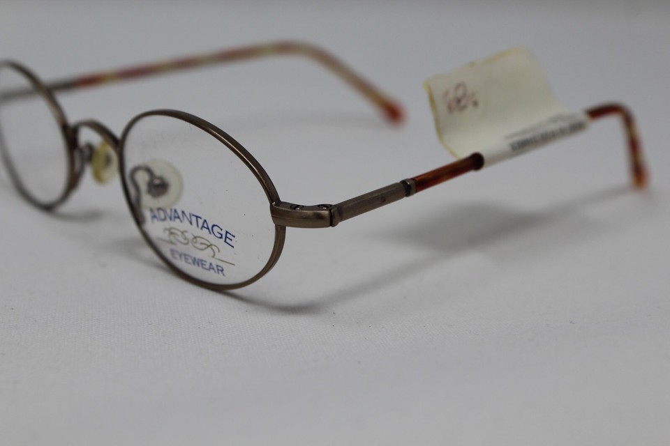 Vintage NOS Advantage Eyewear Cannonball Metal Eyeglasses Frames Rare ...