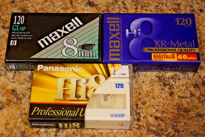 Maxell/Panasonic P6-120 Camcorder Tapes | eBay