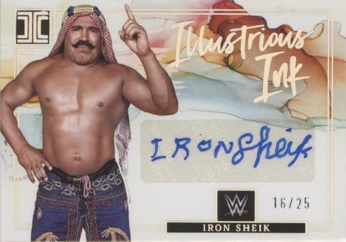 2023 Panini Impeccable WWE - Illustrious Ink Iron Sheik #IL-ISH Silver ...
