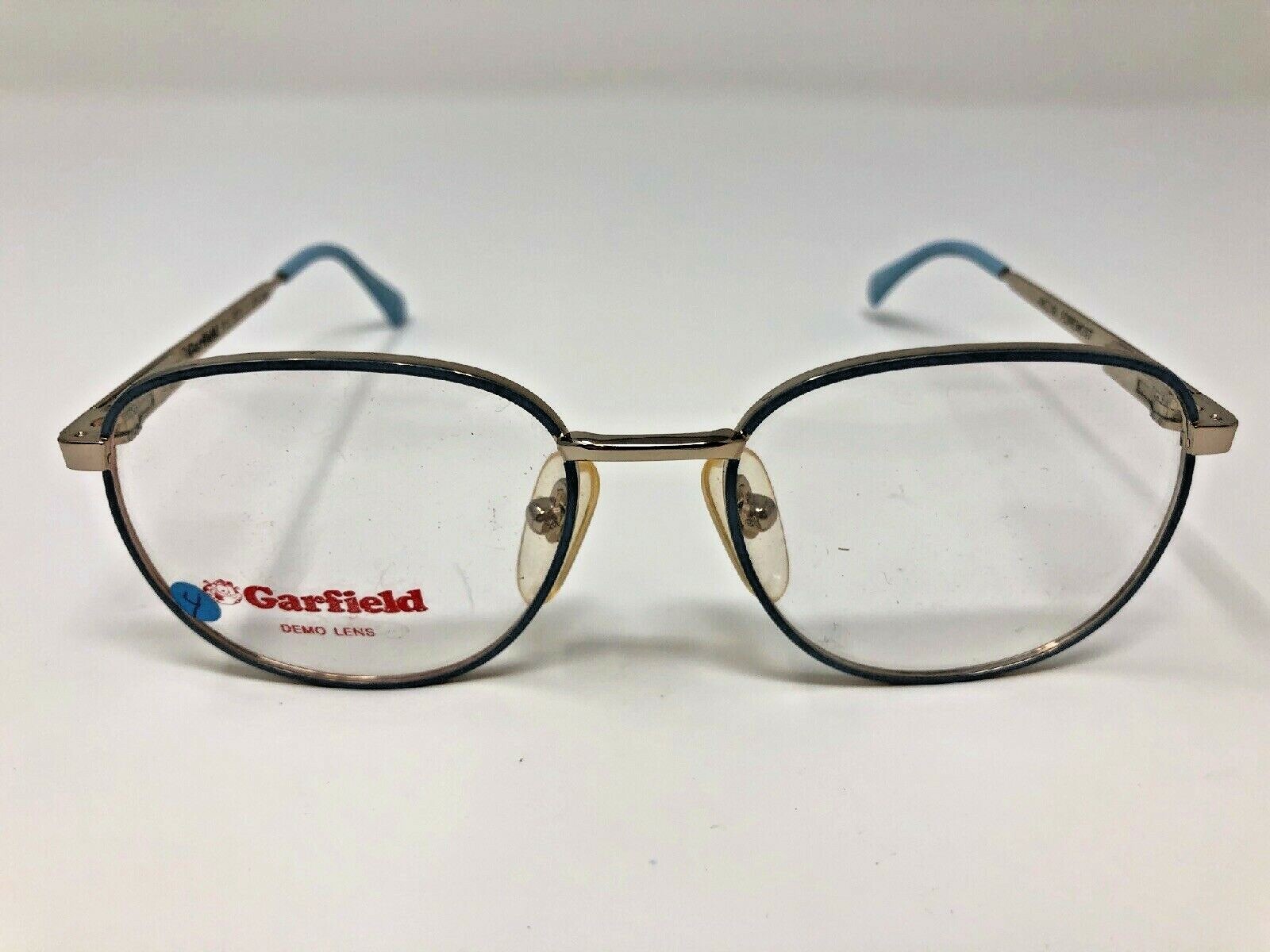 Garfield Eyeglasses Frame Foremost 916-1978 49-16-125 Italy Sky Blue ...
