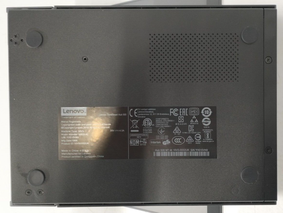 Lenovo ThinkSmart Hub 500 Intel i5-7500T 7th Gen 8GB DDR4 RAM 128GB ...