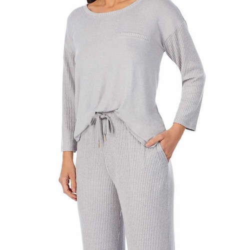 Midnight Carole Hochman Ladies' Ribbed 2-piece Lounge Set | eBay