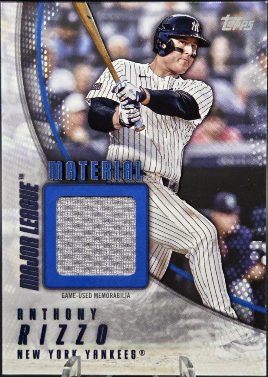 2025 Topps Series 2 - Major League Material Anthony Rizzo #MLM2-ARZ ...