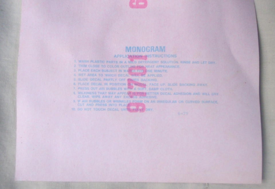 1979 Monogram A-4 Aggressor Model Kit / 1/48 Scale / No. 5411 / Bad Box ...