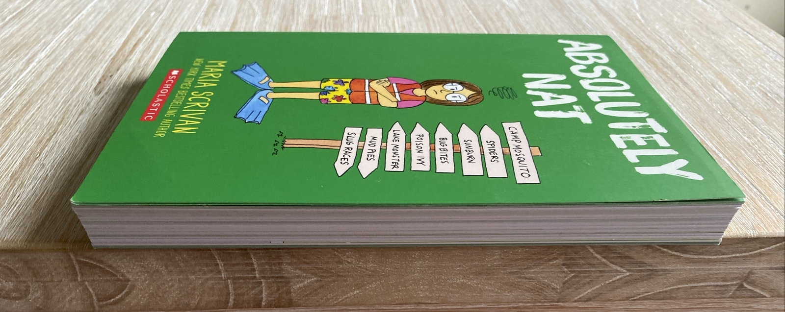 Absolutely Nat (Nat Enough #3) by Maria Scrivan (English) Paperback ...