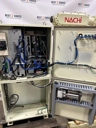Nachi MC20 Robot, FD11 Controller, Nachi Robot, Industrial Robot, Used ...