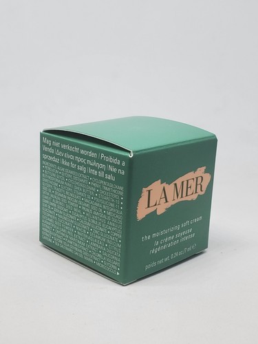 LA MER The Moisturizing Soft Cream Moisturizer TRAVEL MINI 7mL/0.24oz ...
