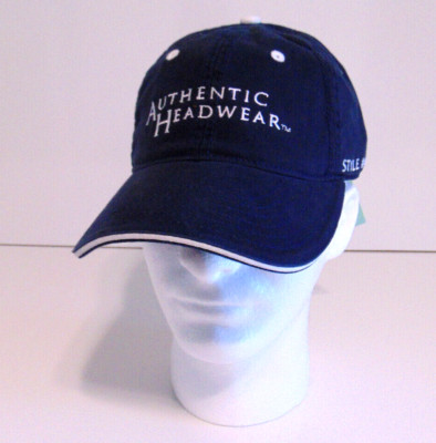 Grapevine Designs Cap Hat Men's Baseball Navy Blue Strapback Adjustable ...