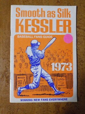 1973 Kessler Baseball Fans Guide Booklet Book | eBay