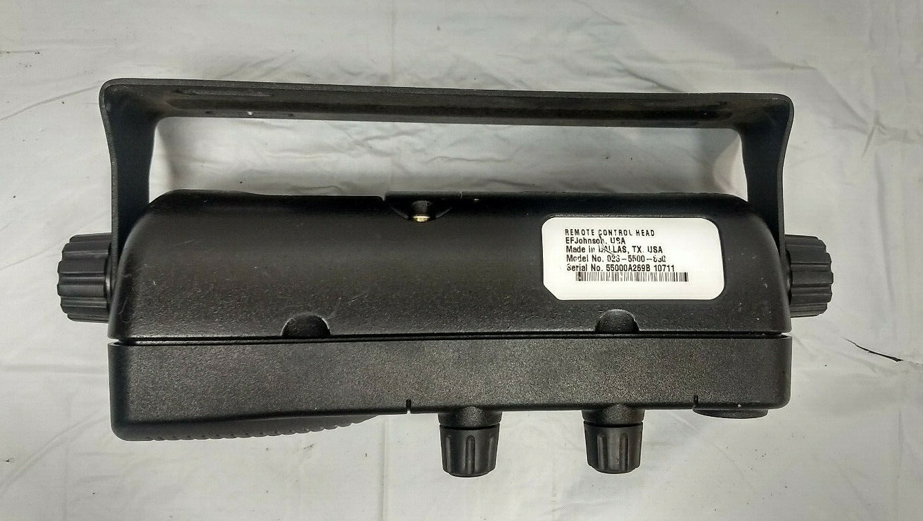 EF Johnson 5300 ES Mobile Remote Radio Control Head 023-5500-830 W ...