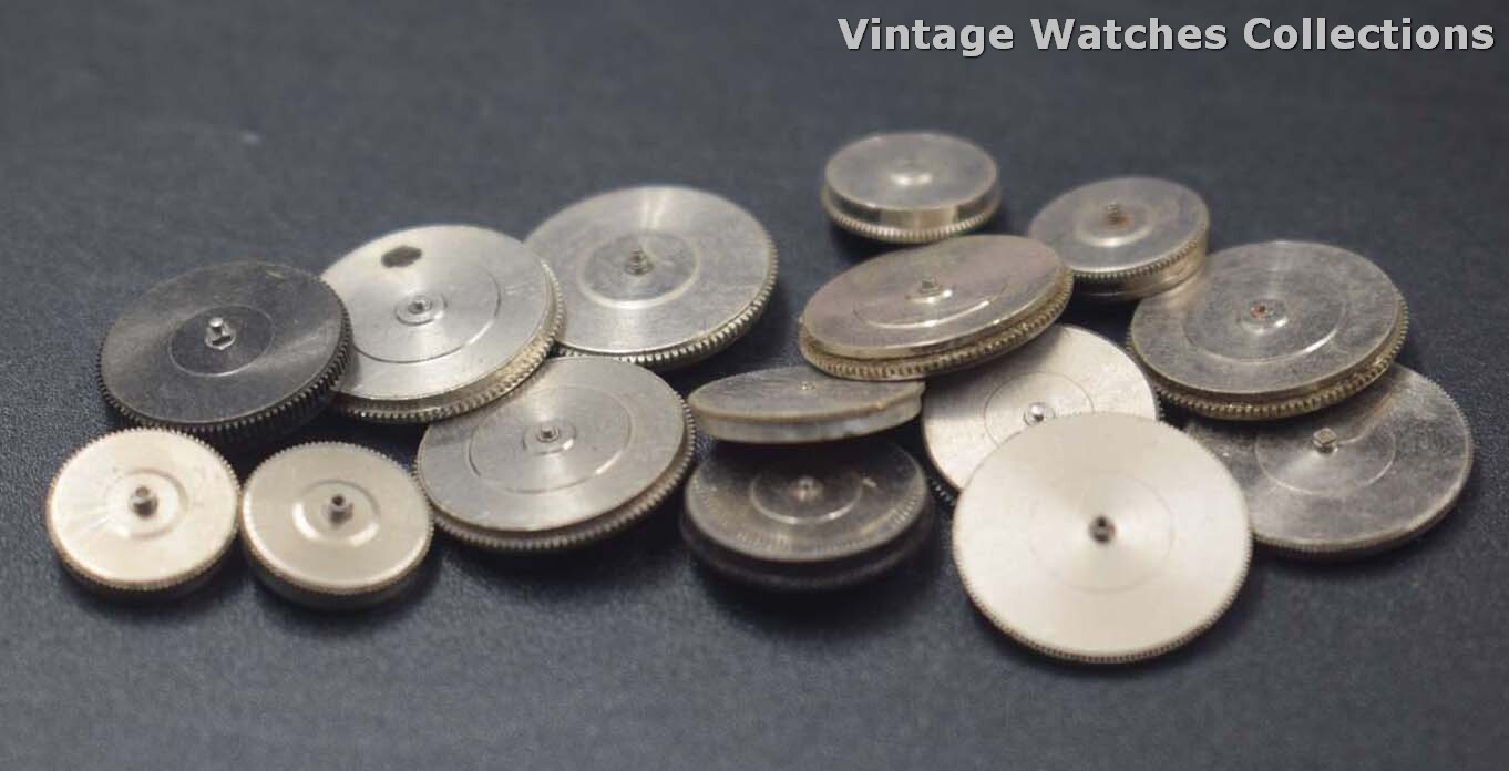 Vintage Mechanical Wrist Watch Barrel Mix Lot For Watch Maker Repair O ...