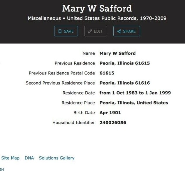 2 Cabinet Photos Baby Mary Safford Peoria, Howard Riley Little York ...