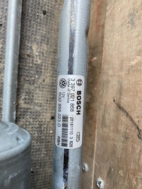 Dacia 288006475R Sandero II 2018 Front Wiper Motor With Linkage for ...