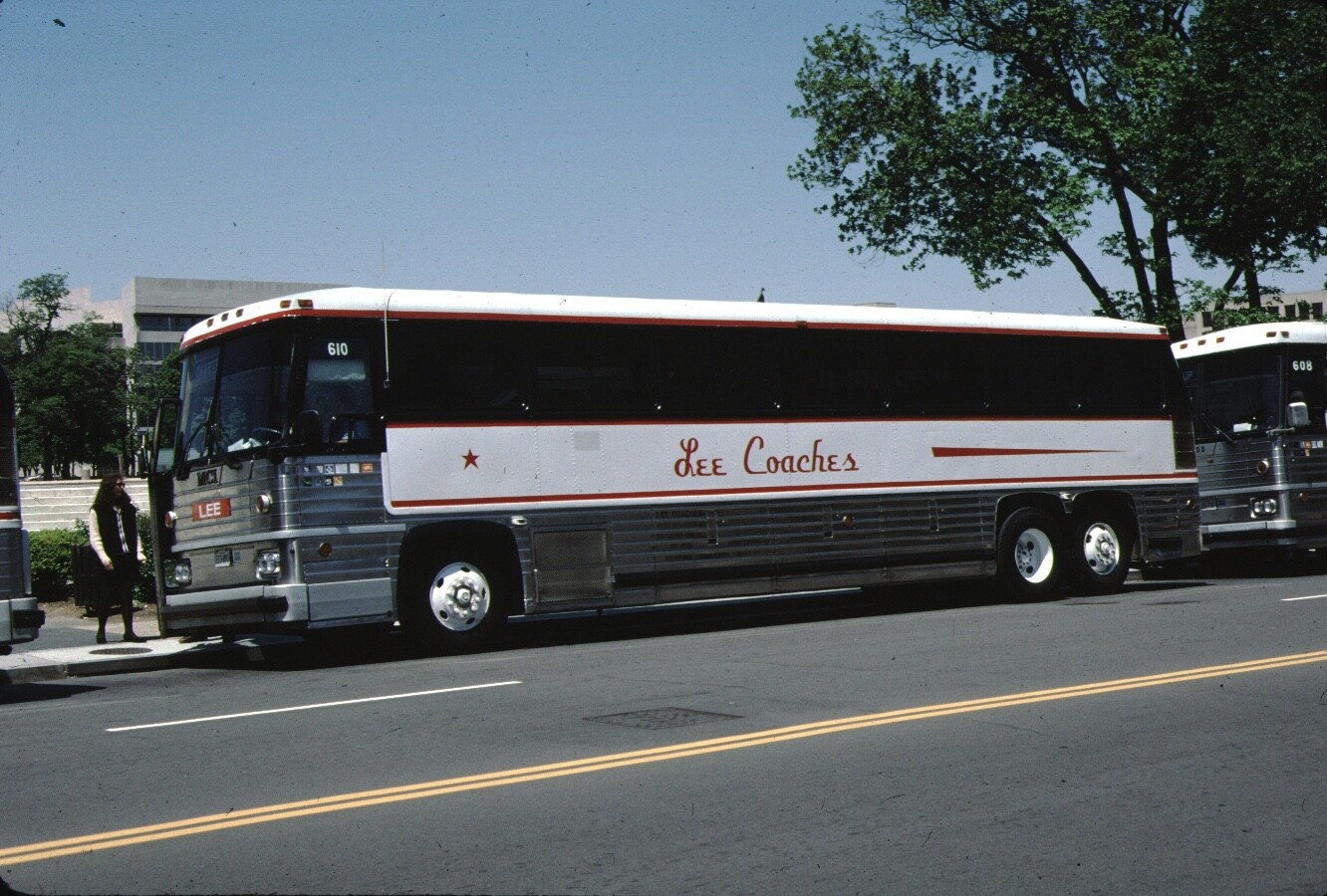 Lee Coaches MCI Bus Kodachrome original Kodak slide | eBay