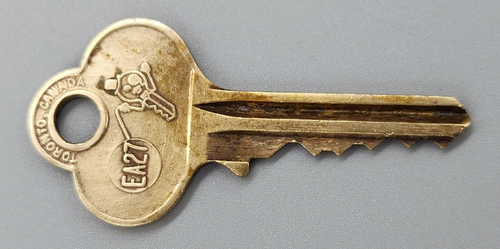 Vintage Brass Cole National Key Co. ~Cleveland Ohio U.S.A Mr. Peanut ...