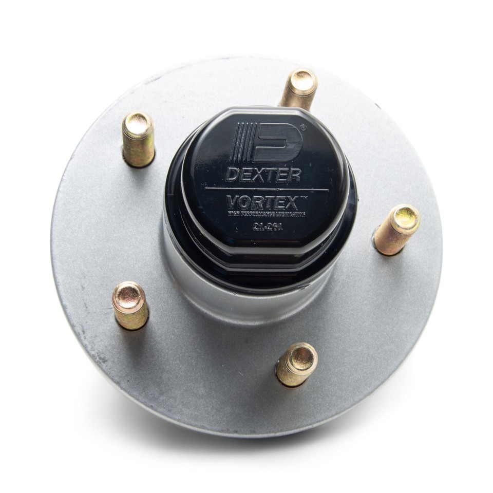 Dexter Marine Pre Greased Vortex Boat Trailer Hub Galv-X 5 Lug 3500lb ...