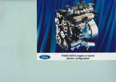 photo de presse / press photo original Ford P2000 concept 1997 | eBay