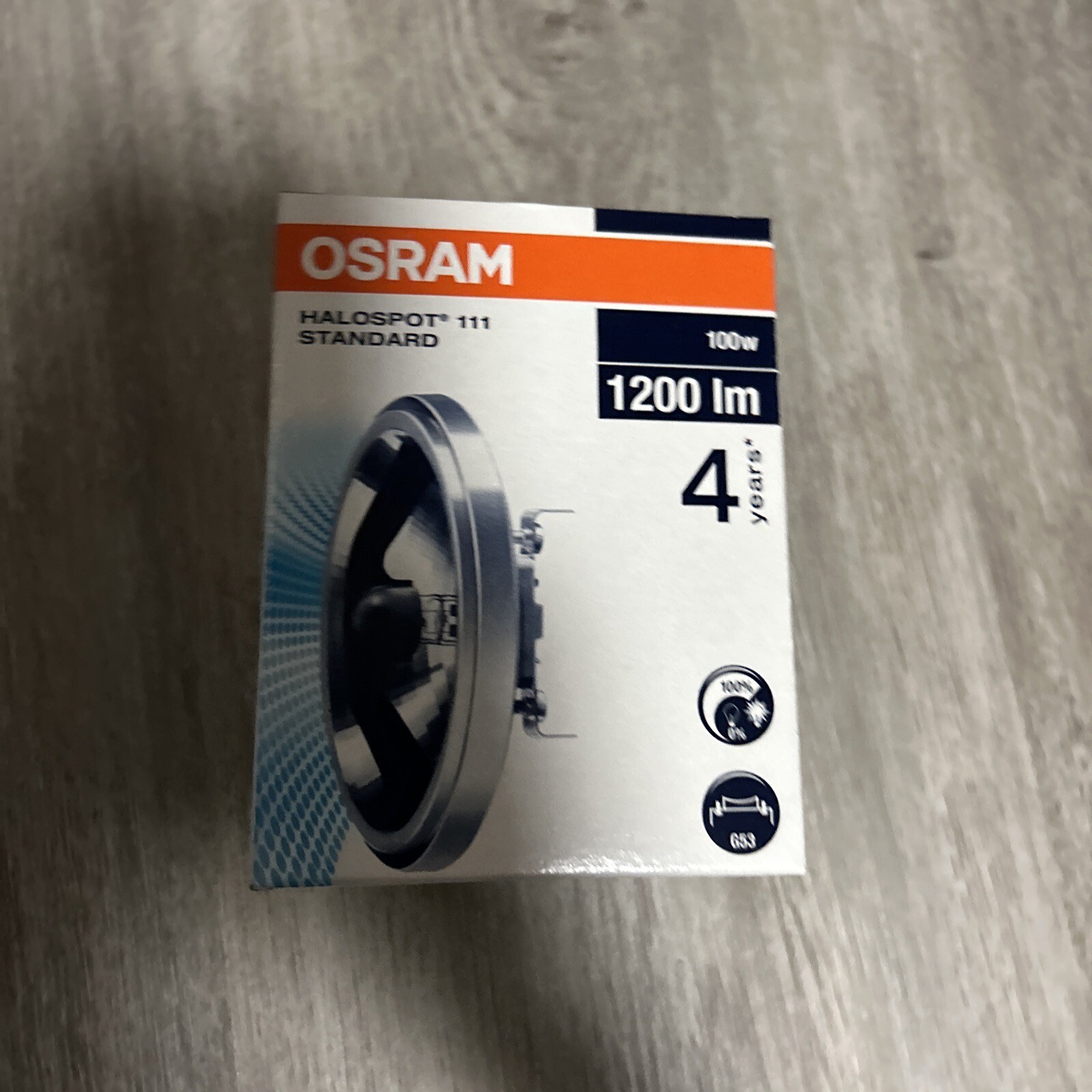 OSRAM HMG QR Halospot 111 100w 12v 41850 FL for sale online | eBay