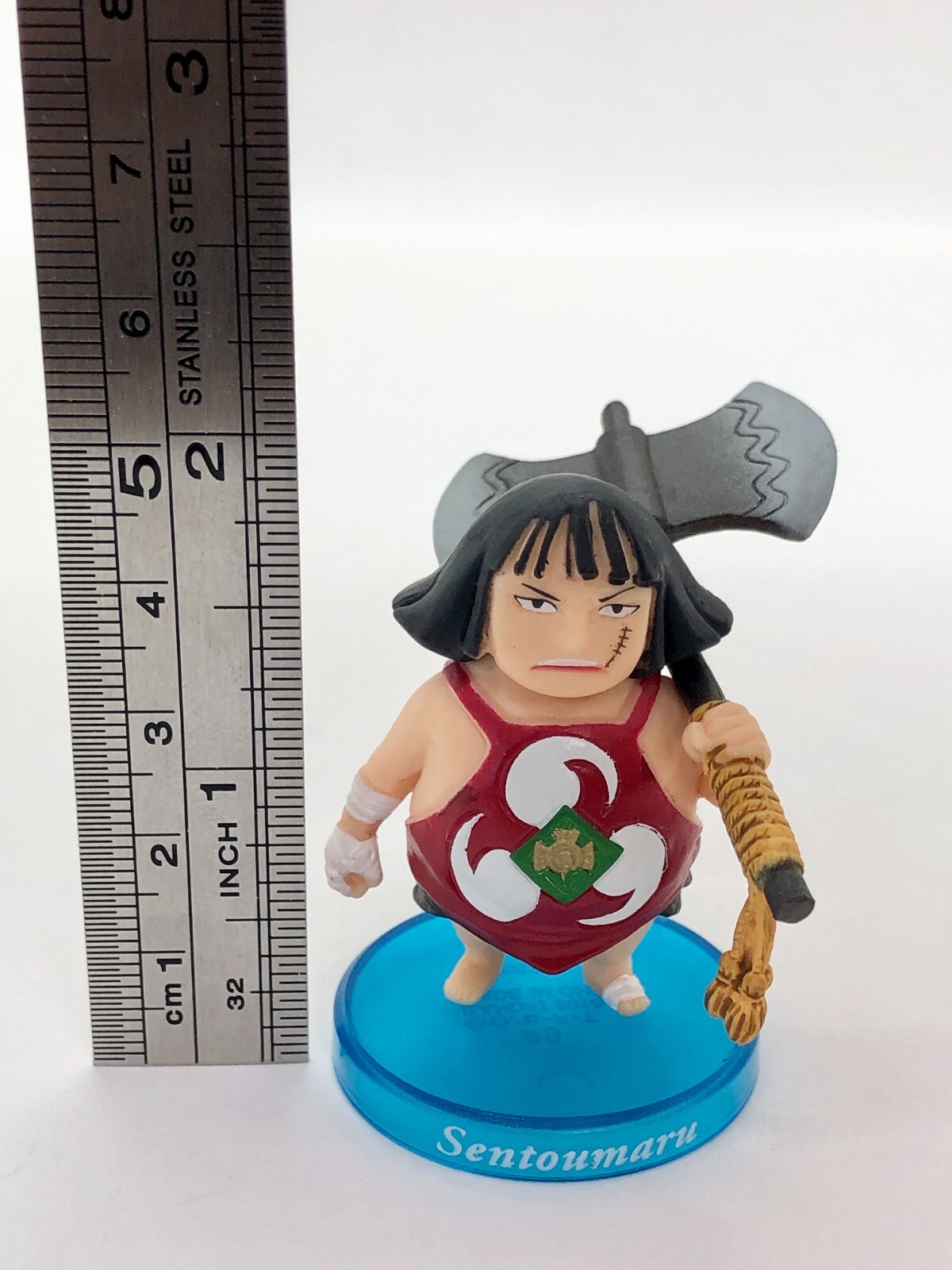 Sentoumaru One Piece Candy Toy Trading Mini Figure Blue Base Bandai #8 ...