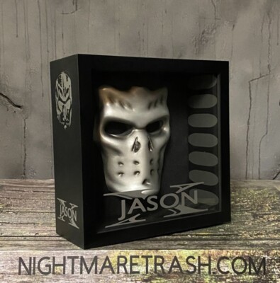 Jason X Mask Friday the 13th Display Case Custom Collectible Uber Jason ...