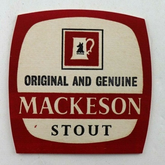 Vintage Lot Set of 4 Mackeson Stout Beer Mat Coasters Man Cave | eBay