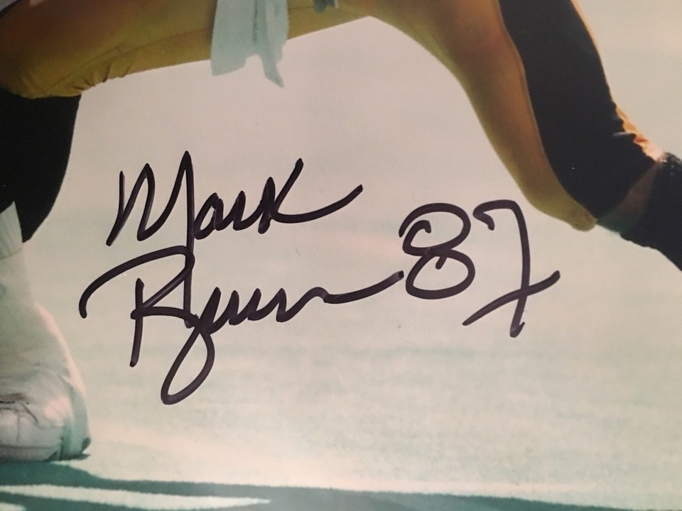 Mark Bruener Hand Signed autograph PITTSBURGH STEELERS 8x10 Glossy ...
