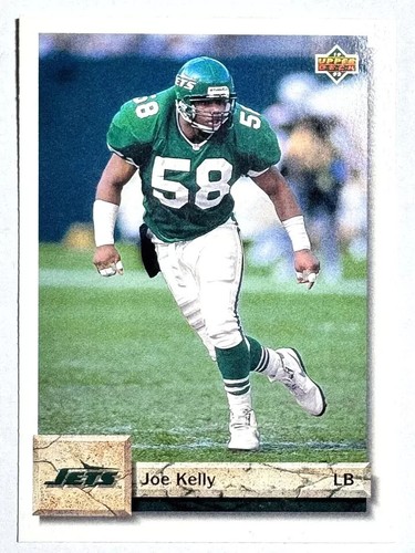 JOE KELLY New York Jets, Bengals, Packers 1992 Upper Deck Football Card ...
