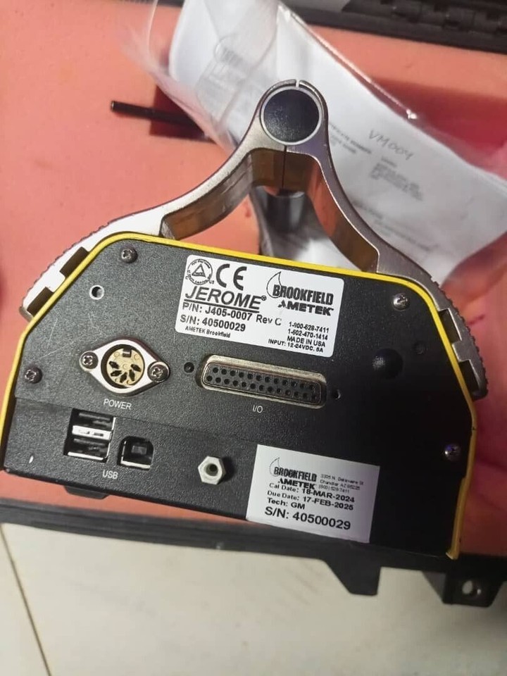 Ametek Jerome J405 Gold Film Mercury Vapor | eBay