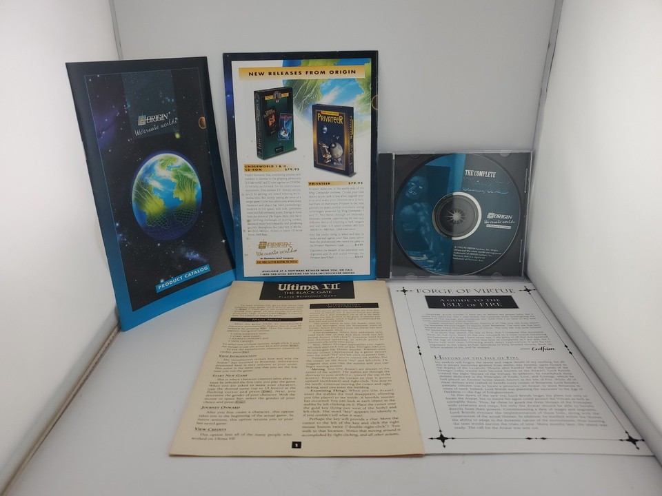 The Complete Ultima VII Origin - PC/CD-ROM - Untested | eBay