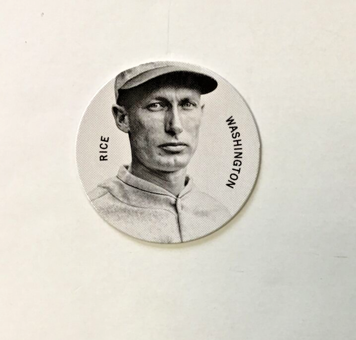 2013 Panini Cooperstown Colgan's Chips Sam Rice Washington Senators | eBay