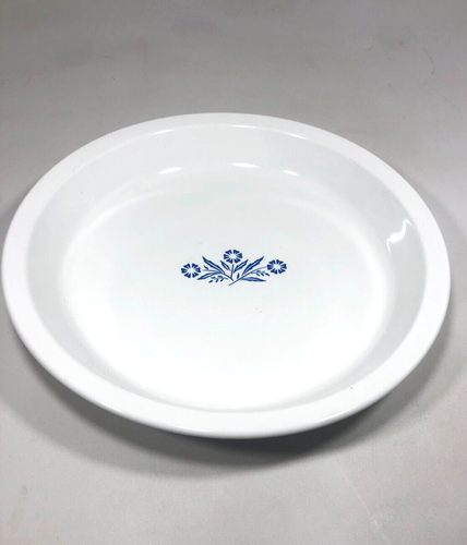 1960's Corning Ware Cornflower Pattern 9" Pie Plate Dish # P-309 Black ...