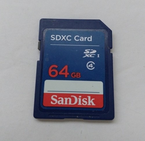 SanDisk 64 GB SD 64 G SDXC Class 4 Camera Flash Memory Card SDSDB-064G ...