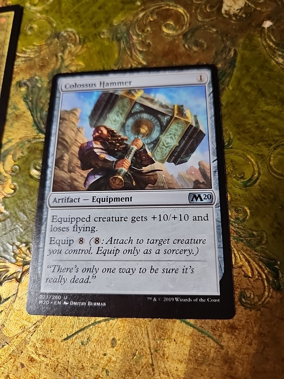 MTG Colossus Hammer Core Set 2020 223/280 Regular Uncommon for sale ...