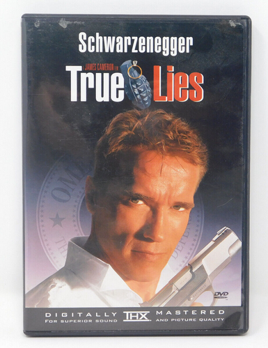 True Lies DVD Letterbox Widescreen 1999 DVD Release 4116268 TESTED and ...