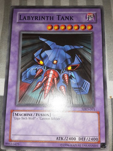 Yugioh - Konami - Yu-Gi-Uh! - Labyrinth Tank - MRD-091 - Trading Card ...