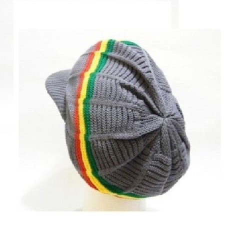 M L Hat Dreadlock Rasta Visor Cap Rastafari Jamaica Tam Marley Roots Tam Crown | eBay