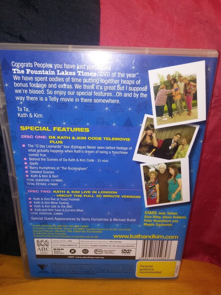 Da Kath & Kim Code (DVD, 2005, 2-Disc Set) | eBay